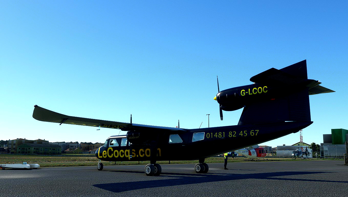 Britten-Norman BN-2A Mk.III-1 (Short Nose) Trislander LeCocqs G-LCOC ...