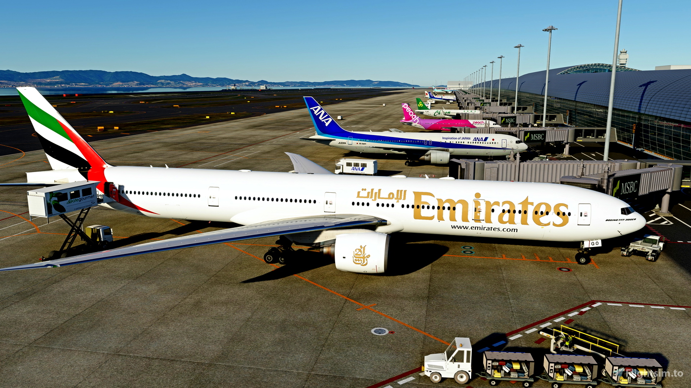 CaptainSim 777-300ER EMIRATES 8K for Microsoft Flight Simulator | MSFS