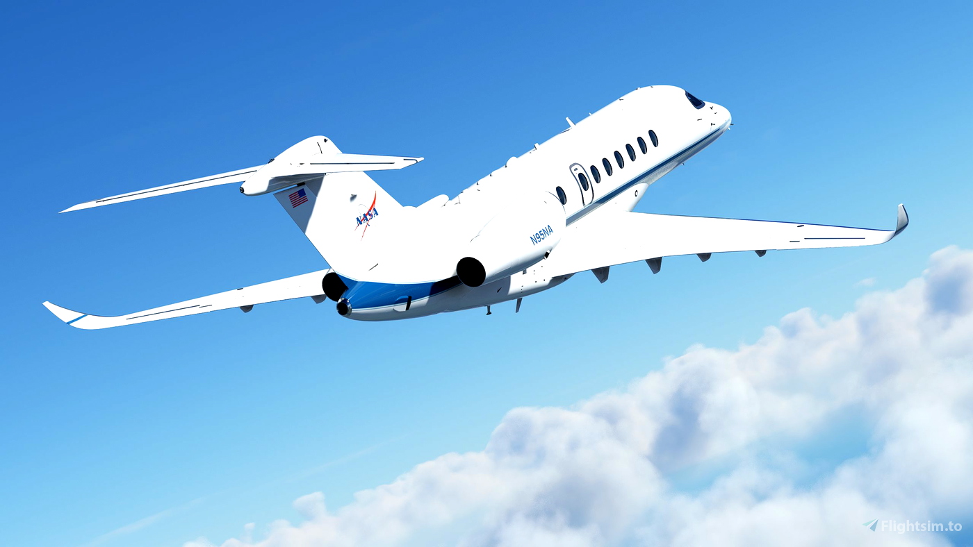Cessna Citation Longitude N95NA for Microsoft Flight Simulator | MSFS