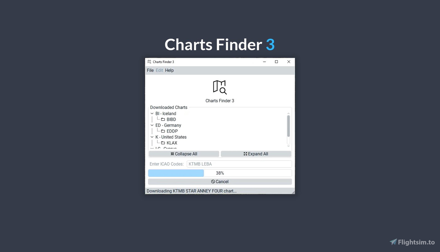 Abdullah Radwan - Charts Finder 3 for Microsoft Flight Simulator | MSFS