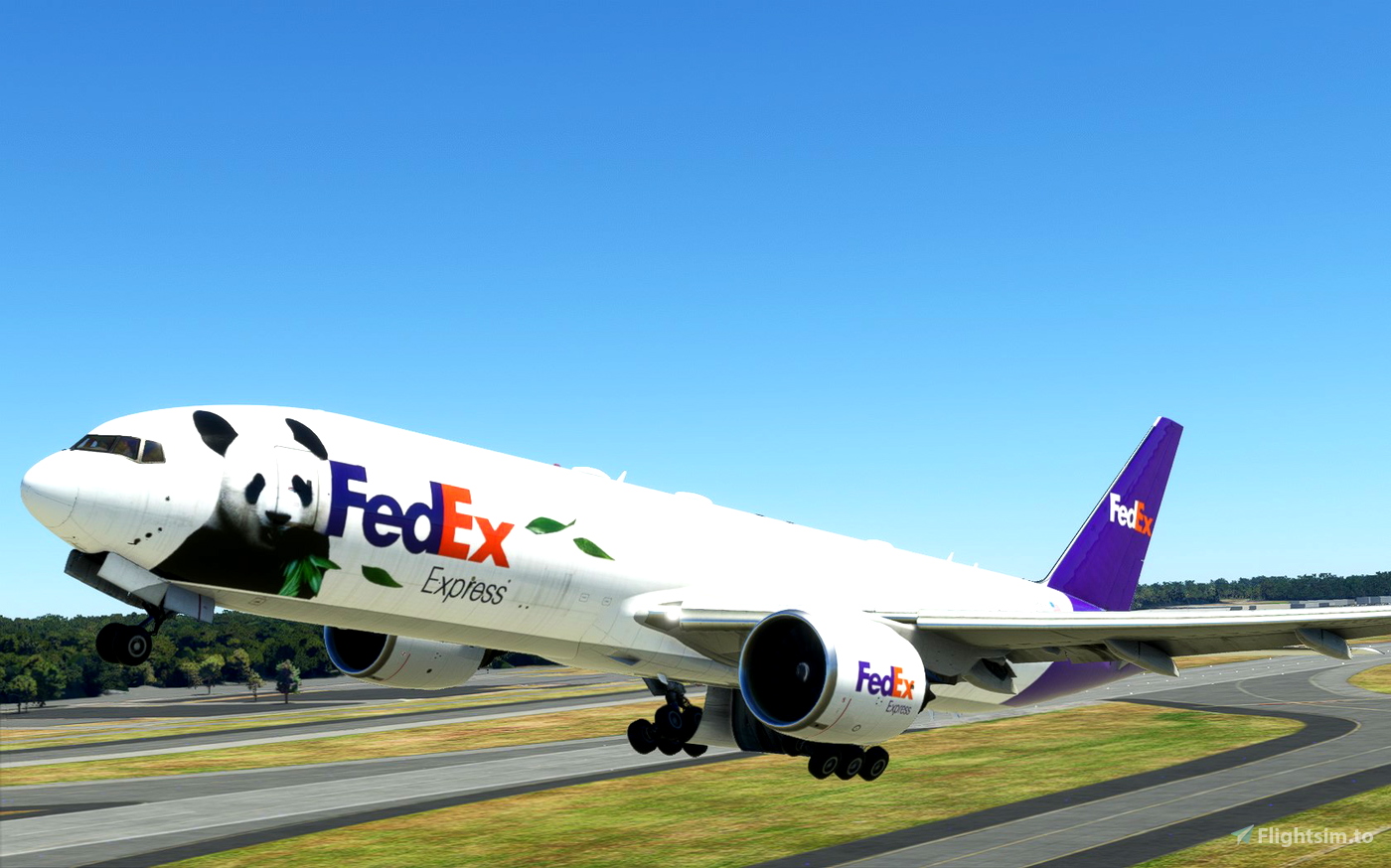 CS 777F Fedex Panda for Microsoft Flight Simulator | MSFS