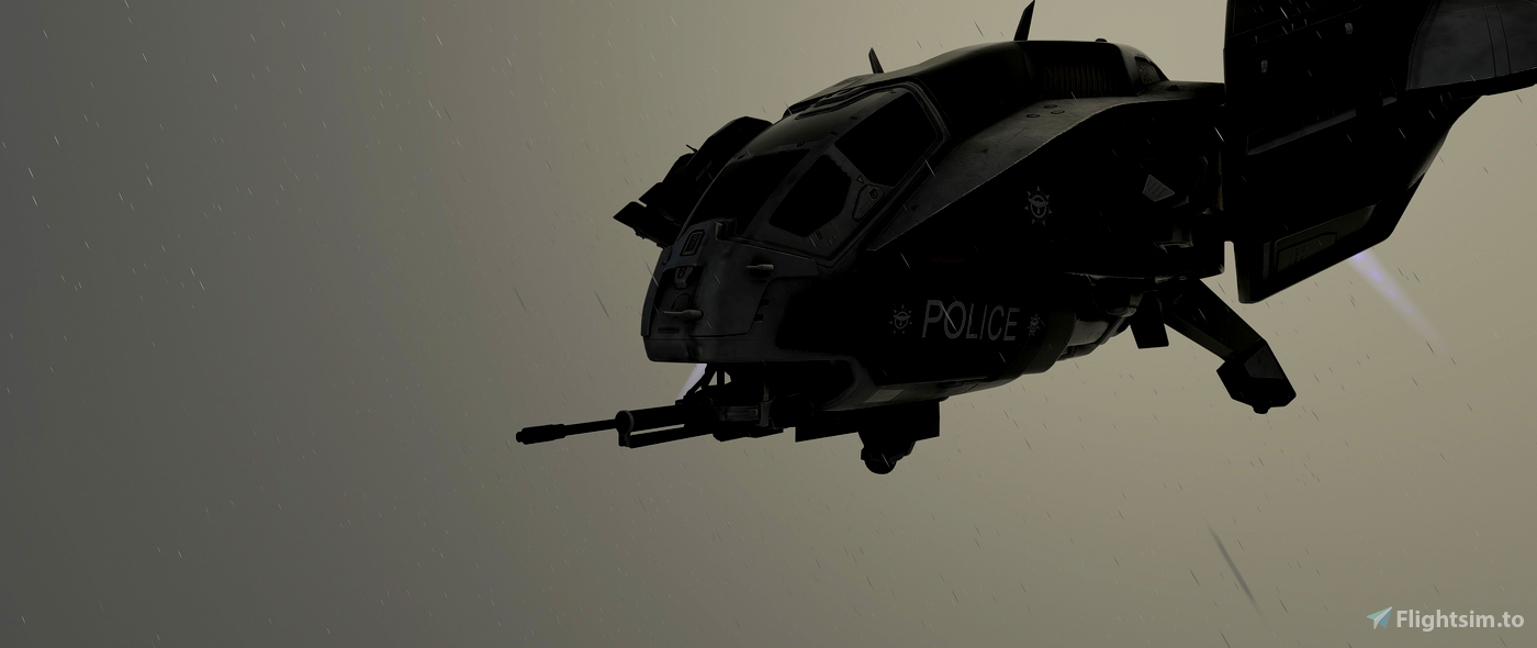 D77 Pelican Front Gun for Microsoft Flight Simulator | MSFS