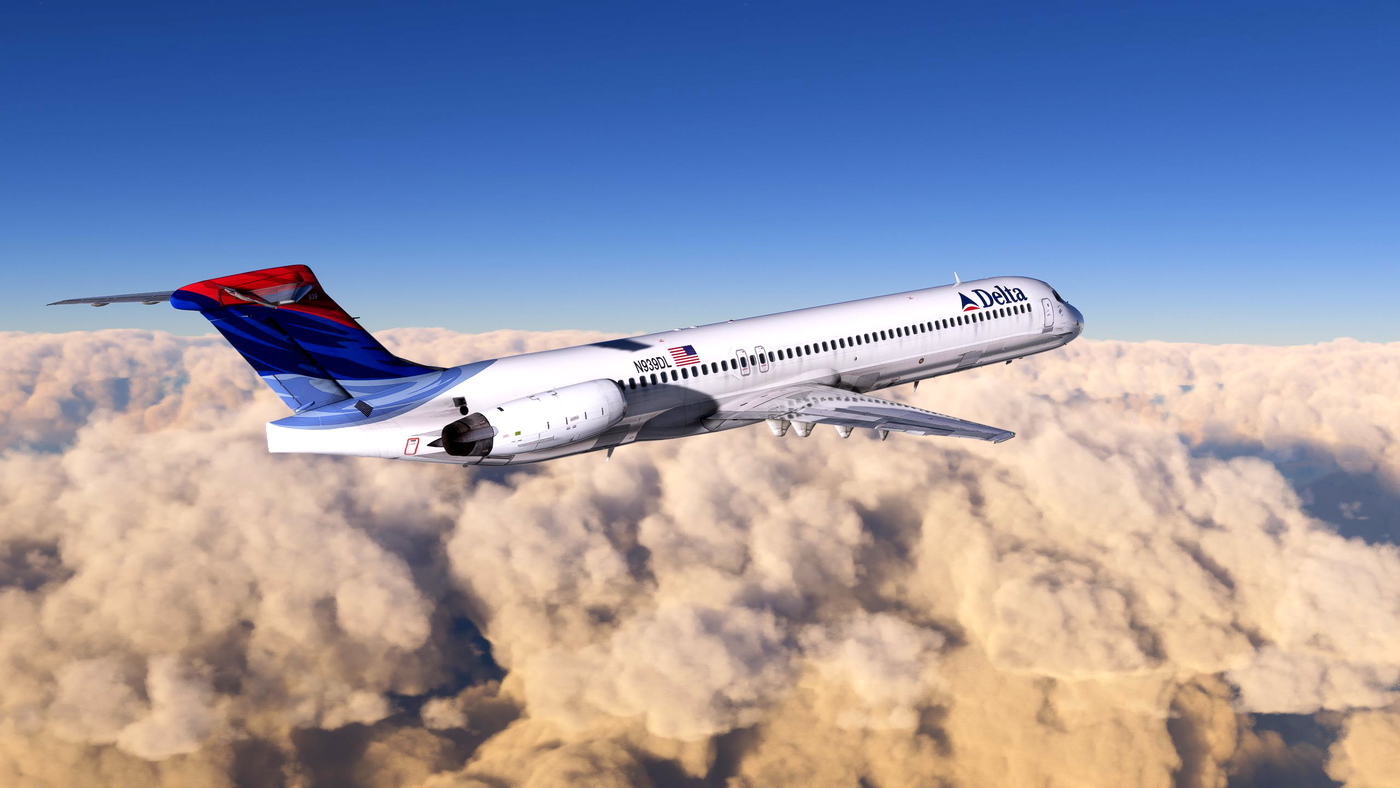 Delta (Colors In Motion) [8K] - Fly The Maddog X for Microsoft Flight ...