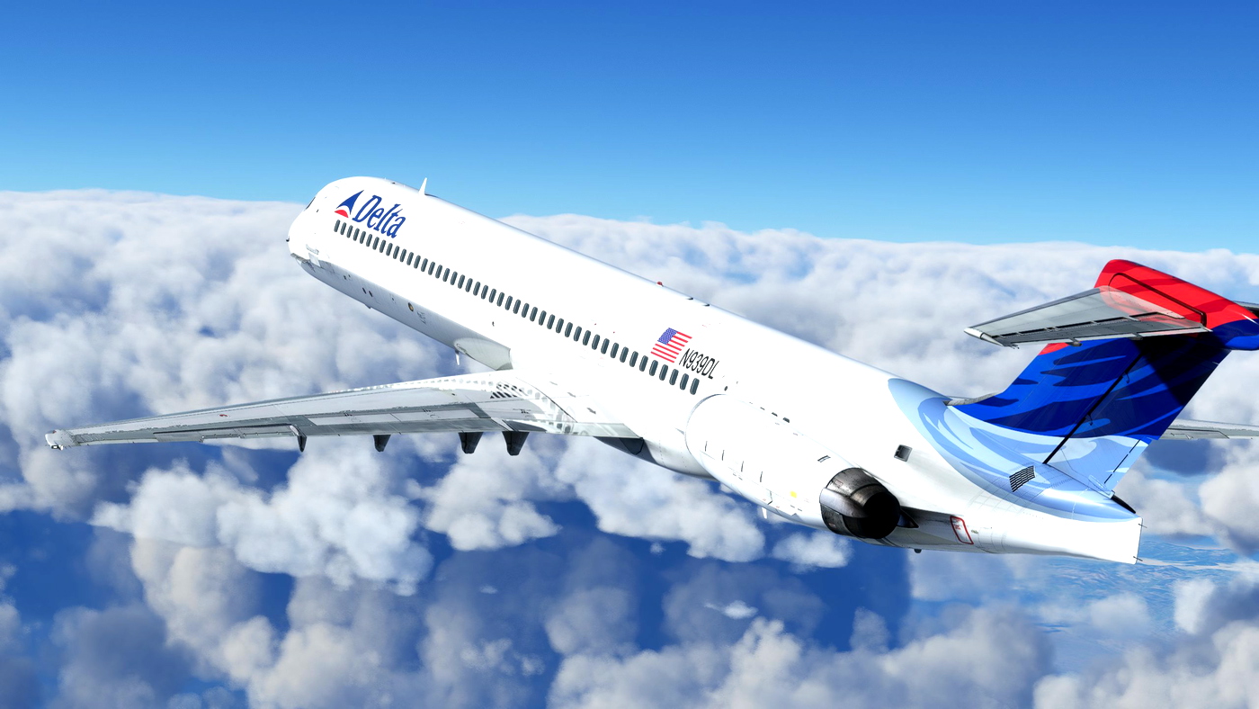 Delta (Colors In Motion) [8K] - Fly The Maddog X for Microsoft Flight ...