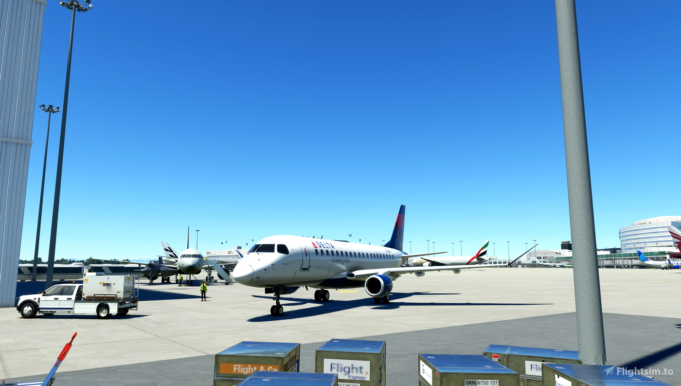 Delta E175 Enhanced Winglets for Microsoft Flight Simulator | MSFS