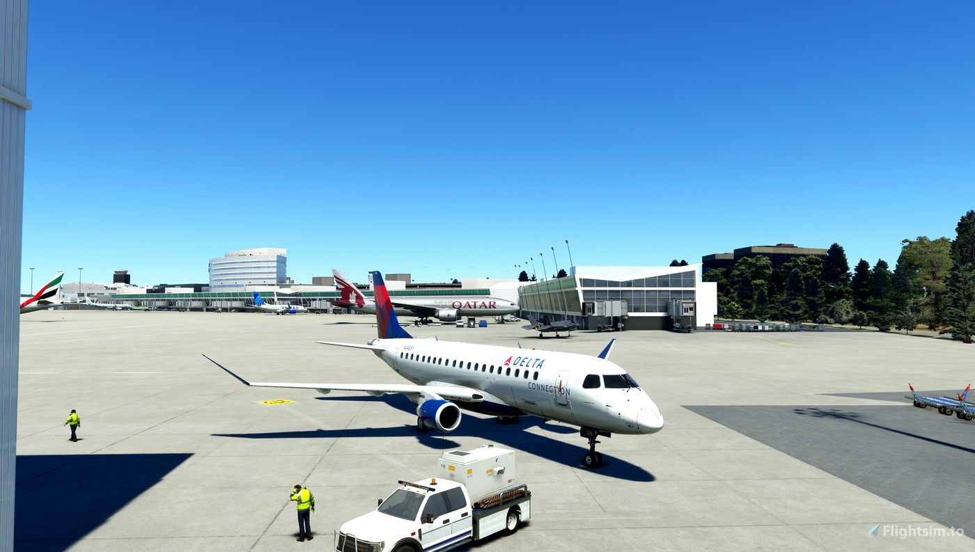 Delta E175 Enhanced Winglets for Microsoft Flight Simulator | MSFS