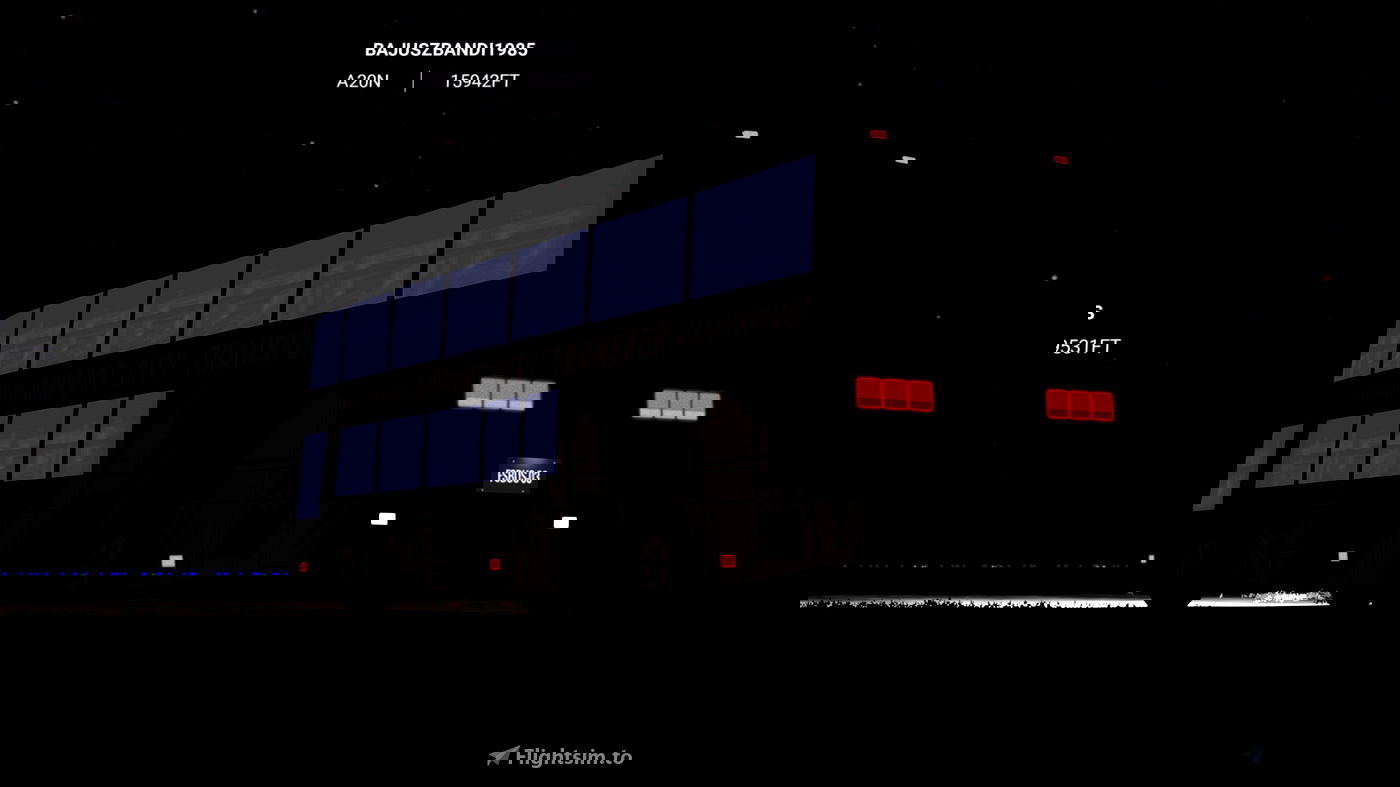 Driveable Tourist Bus for Microsoft Flight Simulator | MSFS