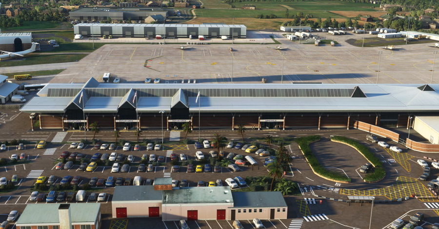UK2000 Scenery - EGJJ - Jersey Airport for Microsoft Flight Simulator ...