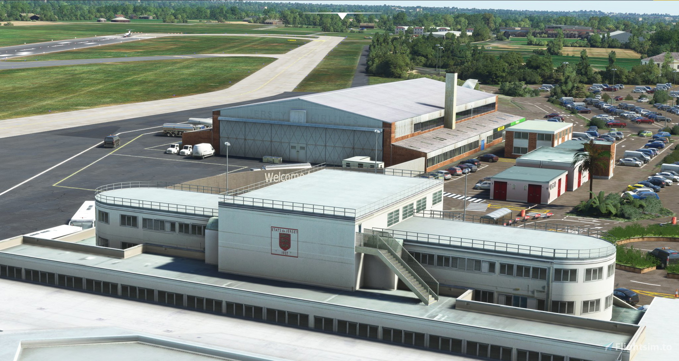 UK2000 Scenery - EGJJ - Jersey Airport for Microsoft Flight Simulator ...