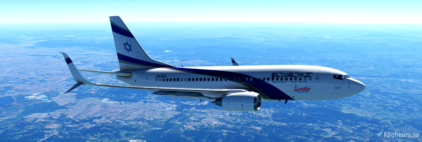 EL AL SCIMITAR WINGLETS for Microsoft Flight Simulator | MSFS