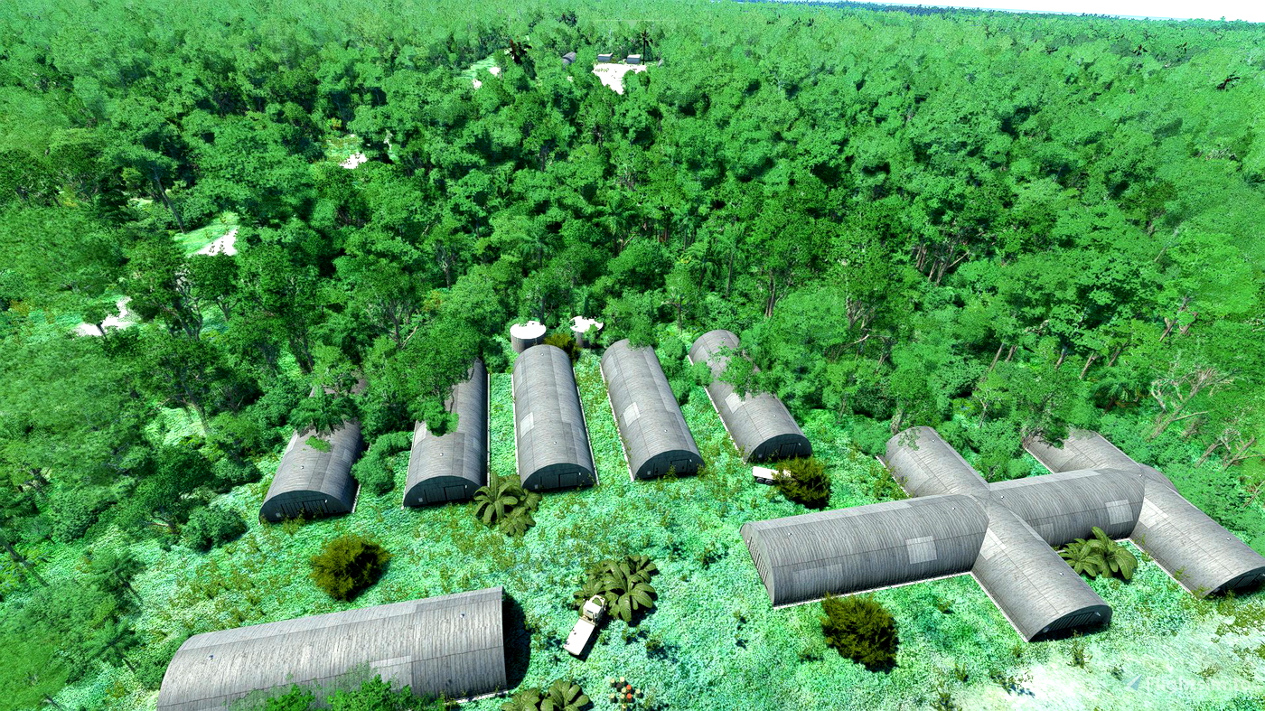 Emirau island airfield ERU circa 1970 for Microsoft Flight Simulator | MSFS