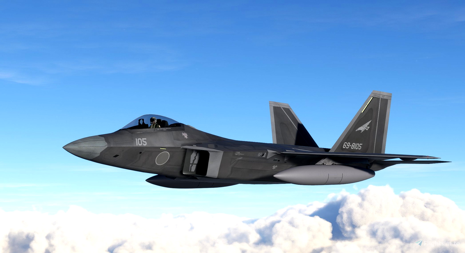 Top Mach Studios F-22A Liveries for Microsoft Flight Simulator | MSFS ...