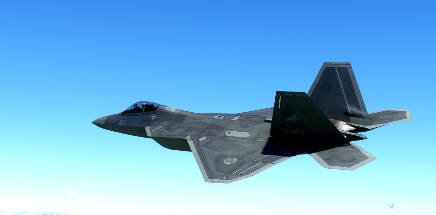 F-22A JASDF 302nd Tactical Fighter Squadron 第302飛行隊 (dai-sanbyaku-ni ...