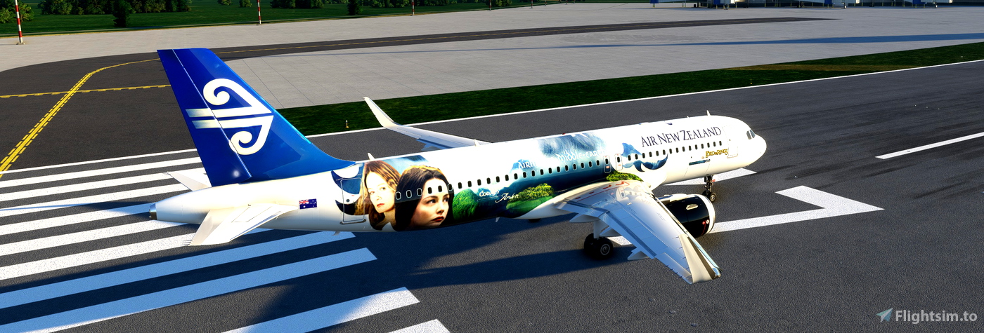 FBW A320 MIDDLE EARTH THEME INSPIRED BY THE HOBBIT 对于 Microsoft Flight ...