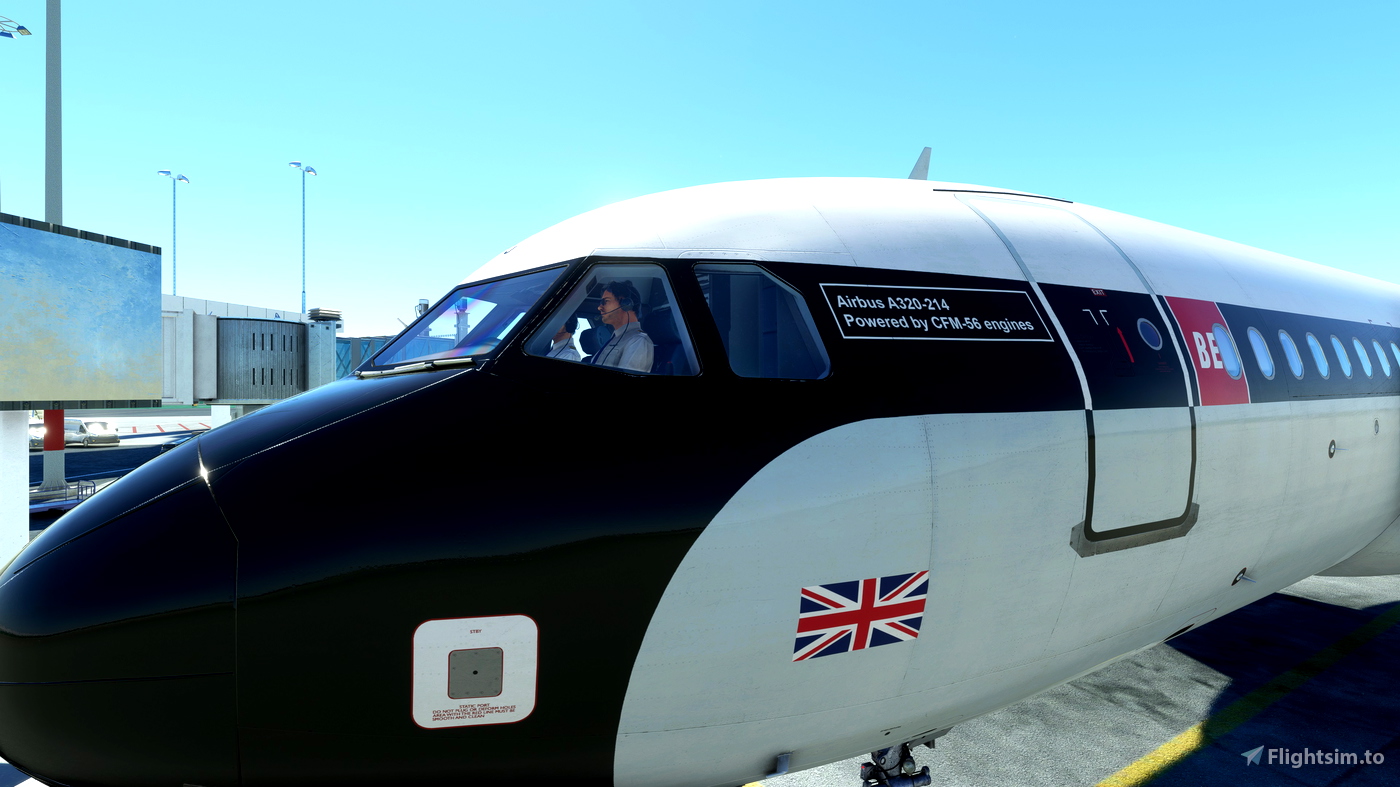 Fenix A320 | British Airways (BEA 100 Years) | G-EUPJ [4K & 8K ...