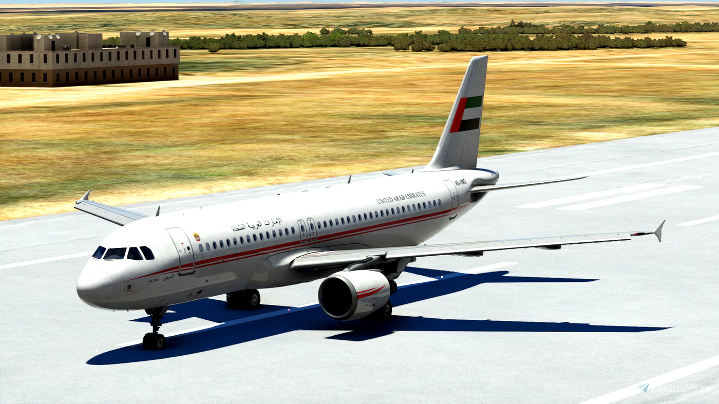 PAB Airwing A6-HMS (Private) - Fenix A320 for Microsoft Flight ...