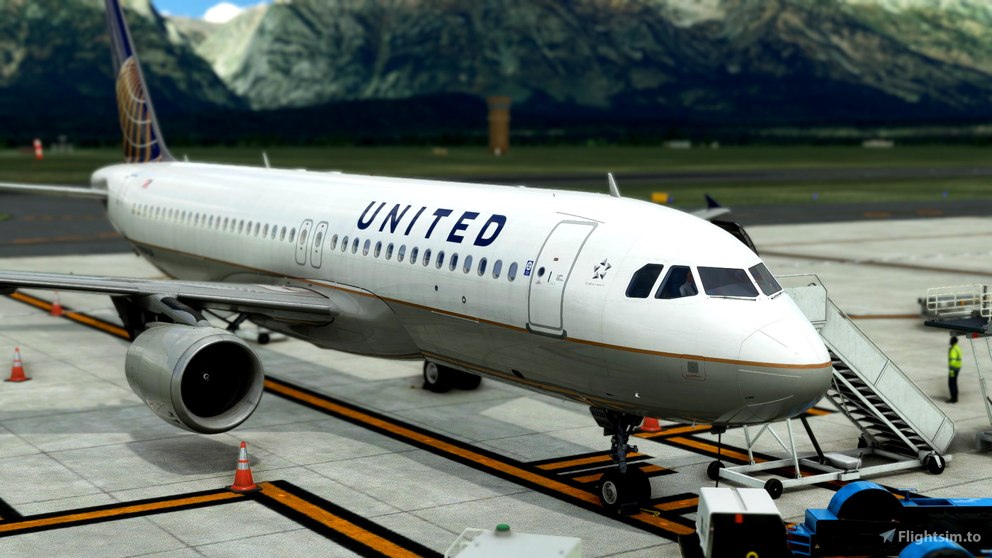 Fenix A320 United Airlines Merger N404UA [8K & 4K] for Microsoft Flight ...