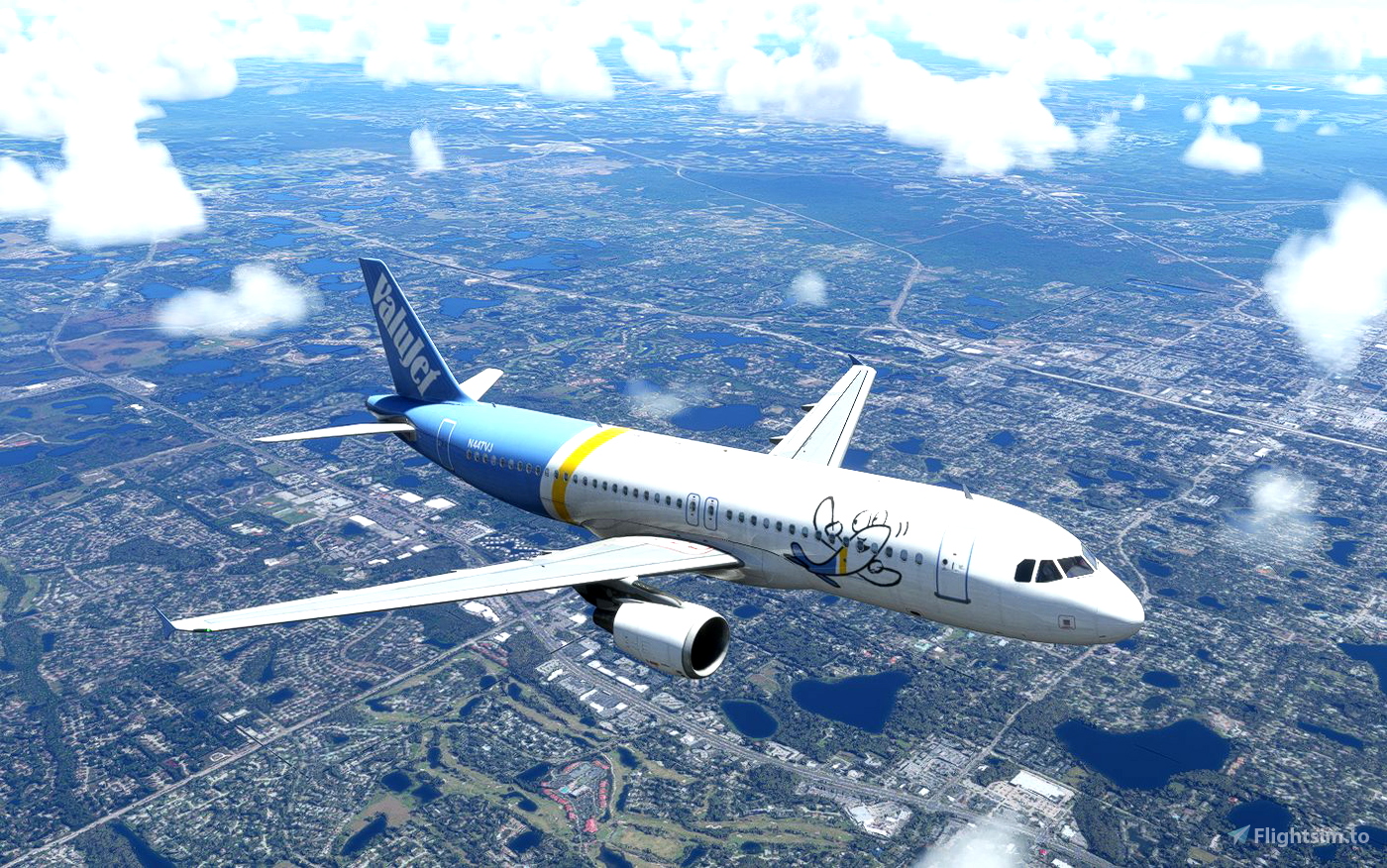 Fenix A320 - ValuJet [Fictional] for Microsoft Flight Simulator | MSFS