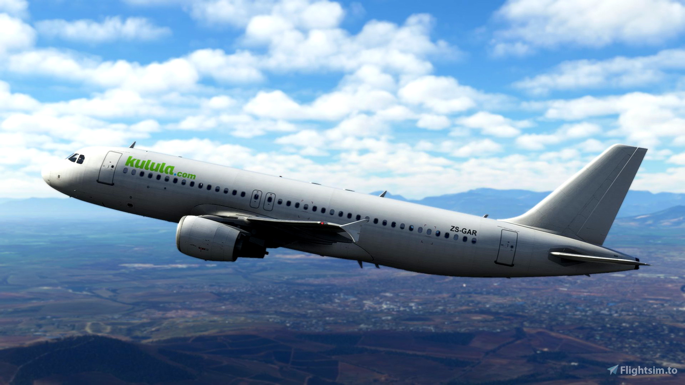 Fenix Airbus A320 kulula.com | 4K for Microsoft Flight Simulator | MSFS