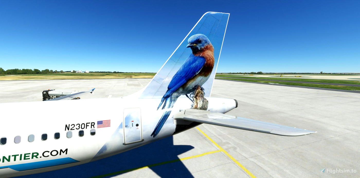 Fenix Frontier Airlines | N230FR | Betty the Bluebird | [8K & 4K] for ...