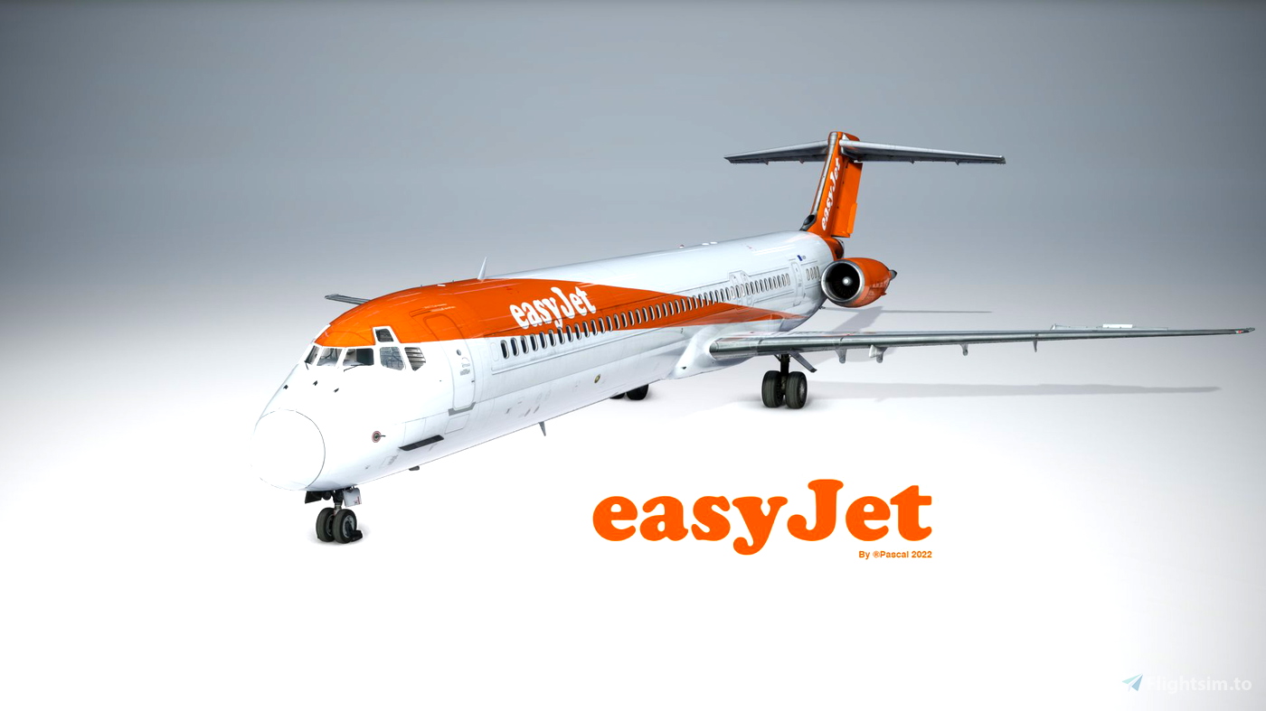 Fictional Easyjet Livery for Fly the Maddog x for Microsoft Flight ...