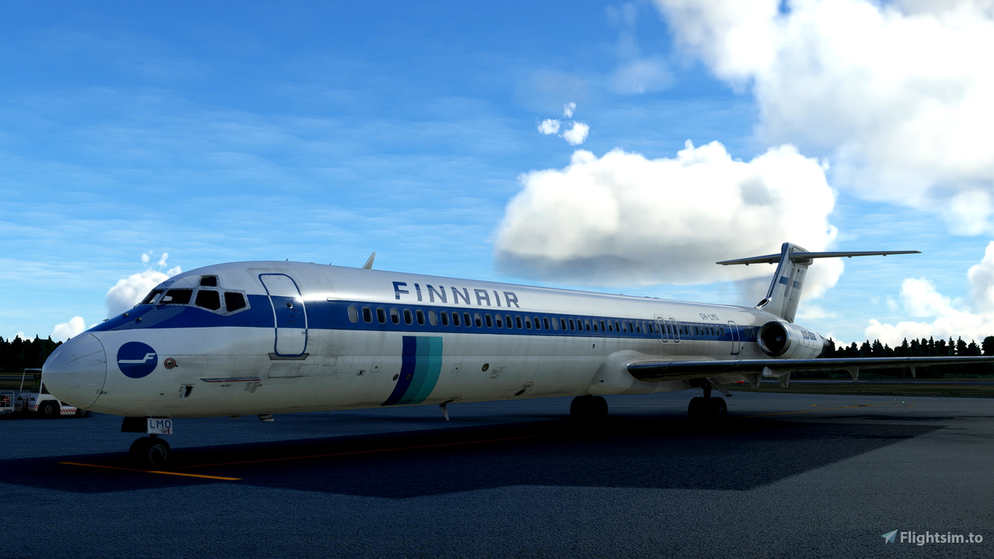 Fly The Maddog X - Finnair Old OH-LMO for Microsoft Flight Simulator | MSFS