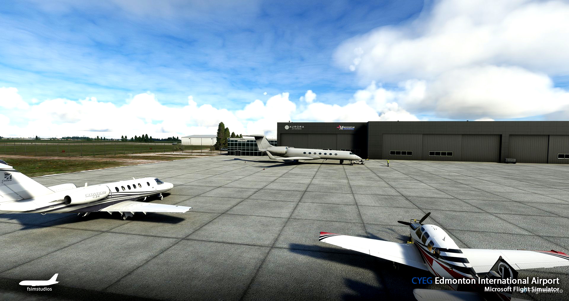 FSimStudios | CYEG - Edmonton International Airport for MSFS