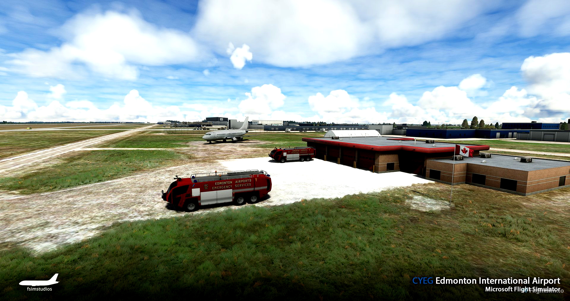 FSimStudios | CYEG - Edmonton International Airport for MSFS
