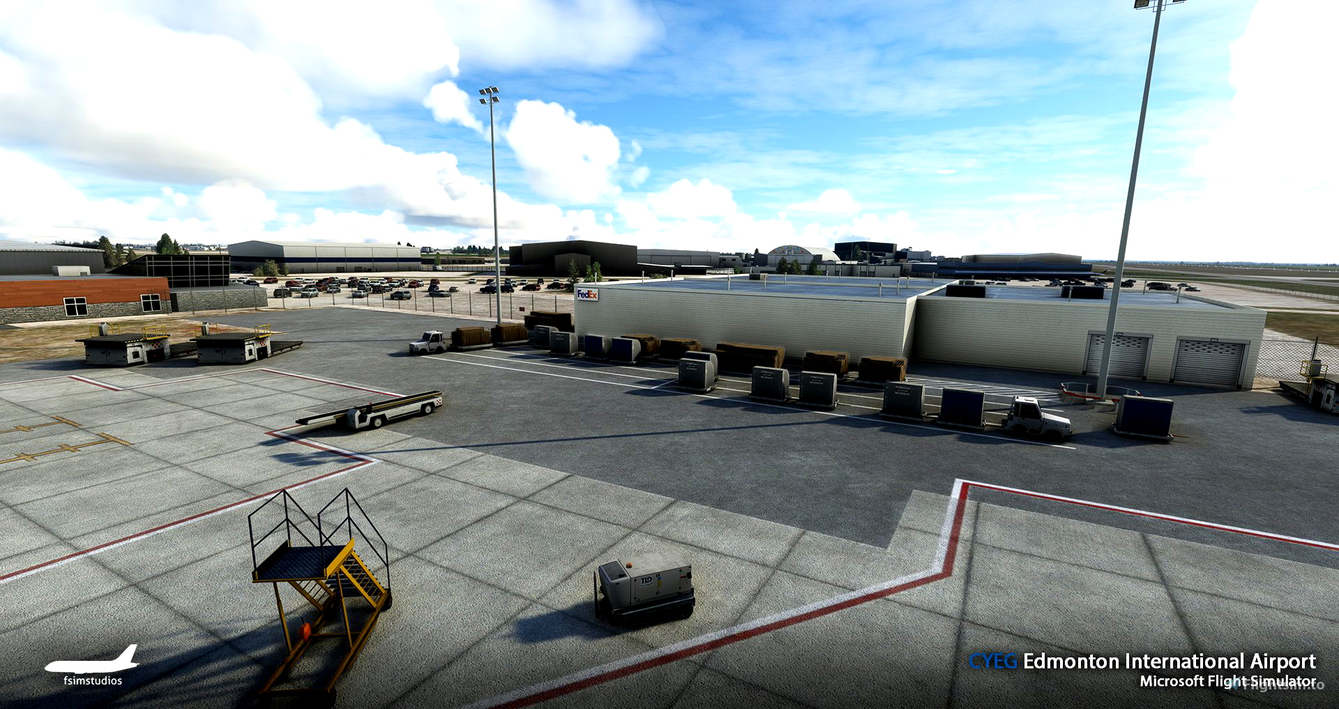 FSimStudios | CYEG - Edmonton International Airport for MSFS