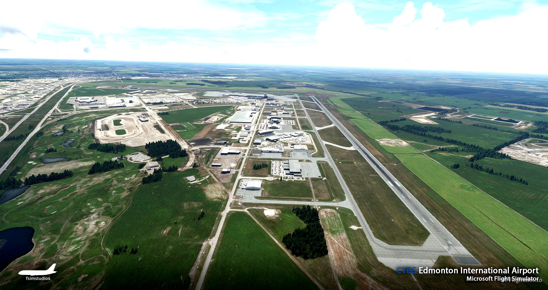 FSimStudios | CYEG - Edmonton International Airport for MSFS