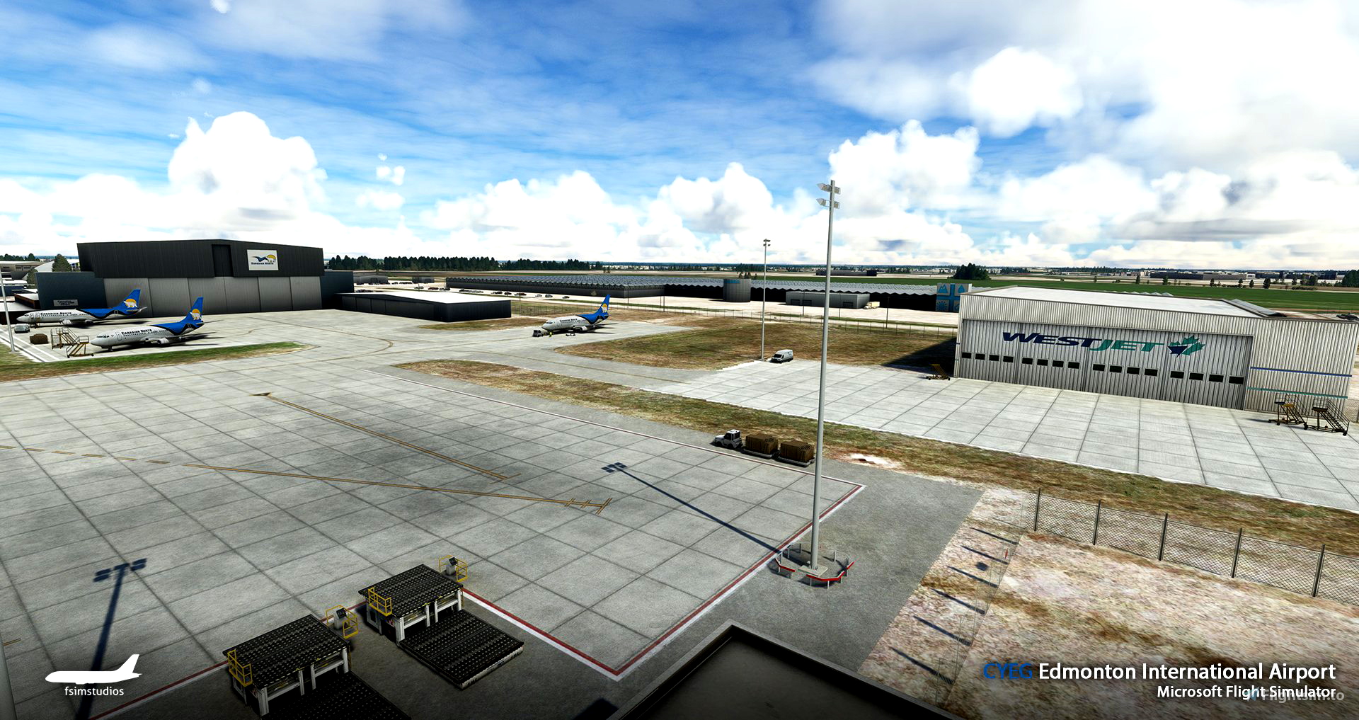 FSimStudios | CYEG - Edmonton International Airport for MSFS
