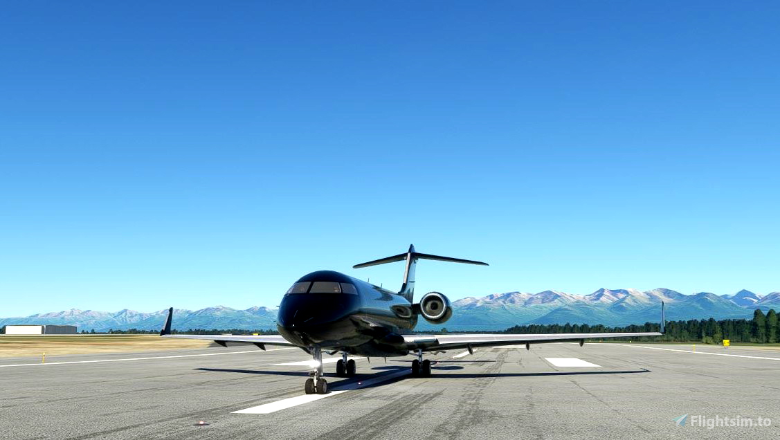 Global 6000 Corporate updated livery for Microsoft Flight Simulator | MSFS