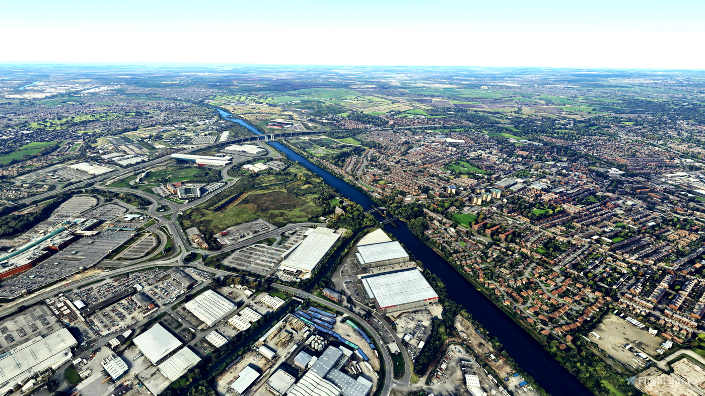 Greater Manchester Pt. 2 - West Manchester for Microsoft Flight ...