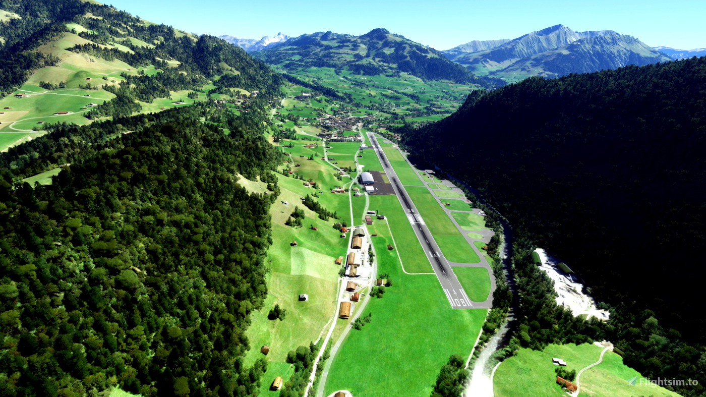 Gstaad Saanen - LSGK - Switzerland - Tag21 for Microsoft Flight ...
