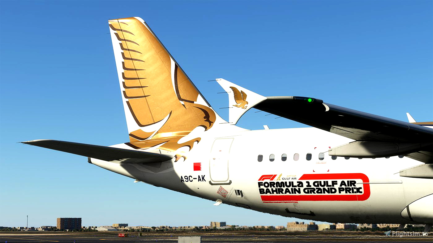 Fenix A320 | Gulf Air Fleet Pack | 8K for Microsoft Flight Simulator | MSFS