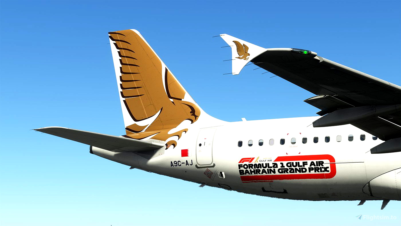 Fenix A320 | Gulf Air Fleet Pack | 8K for Microsoft Flight Simulator | MSFS