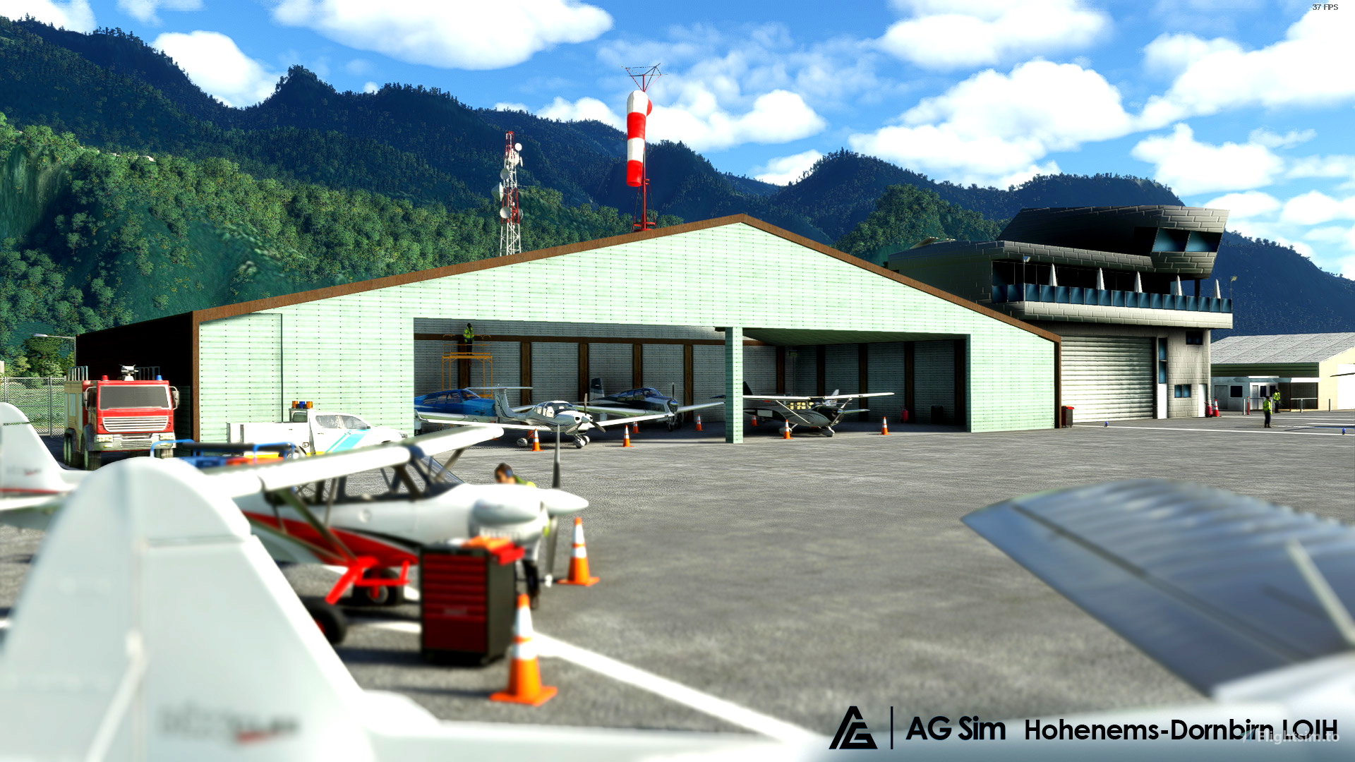 AG Sim » LOIH - Hohenems Dornbirn Airfield - Austria » Microsoft Flight ...