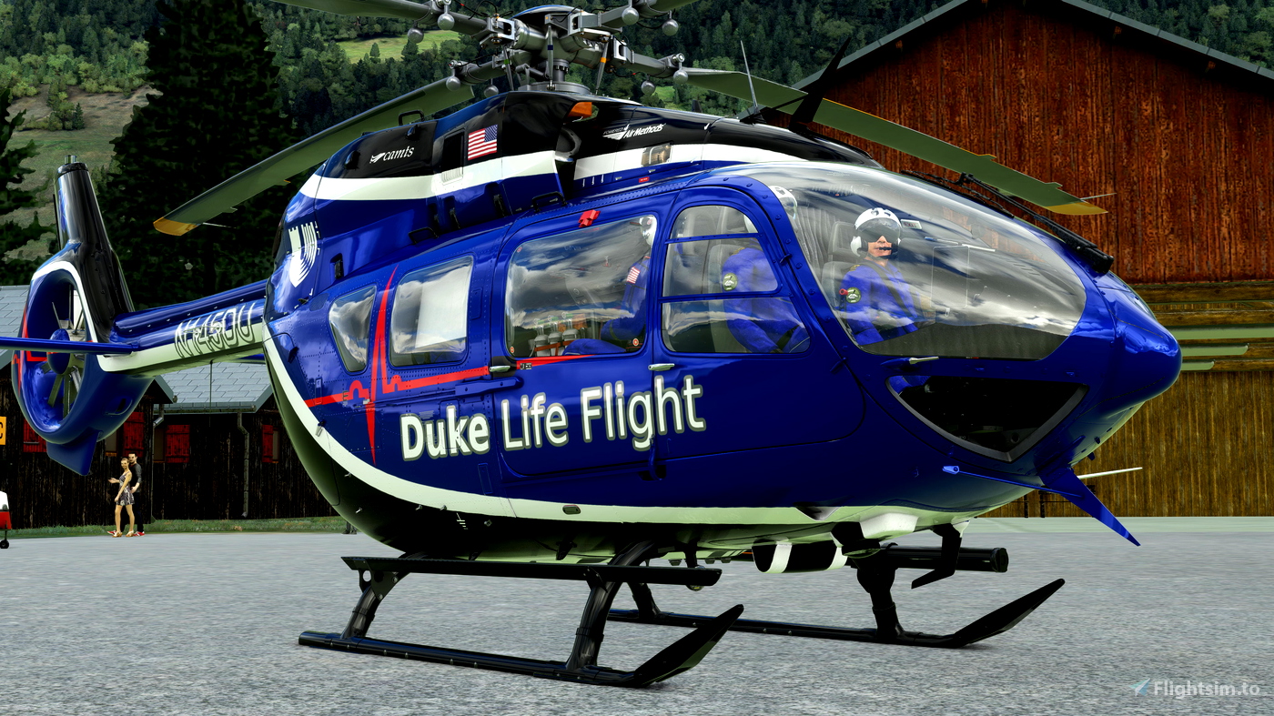 HPG Airbus H145 Duke Life Flight N145DU (2 variants, HEMS & CIV) para ...