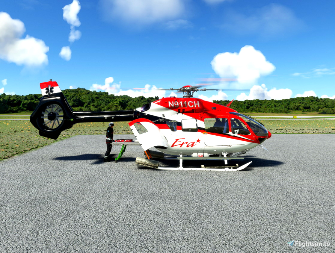 HPG H145 HEMS Action Pack ERA Helicopters HEMS Livery for Microsoft ...