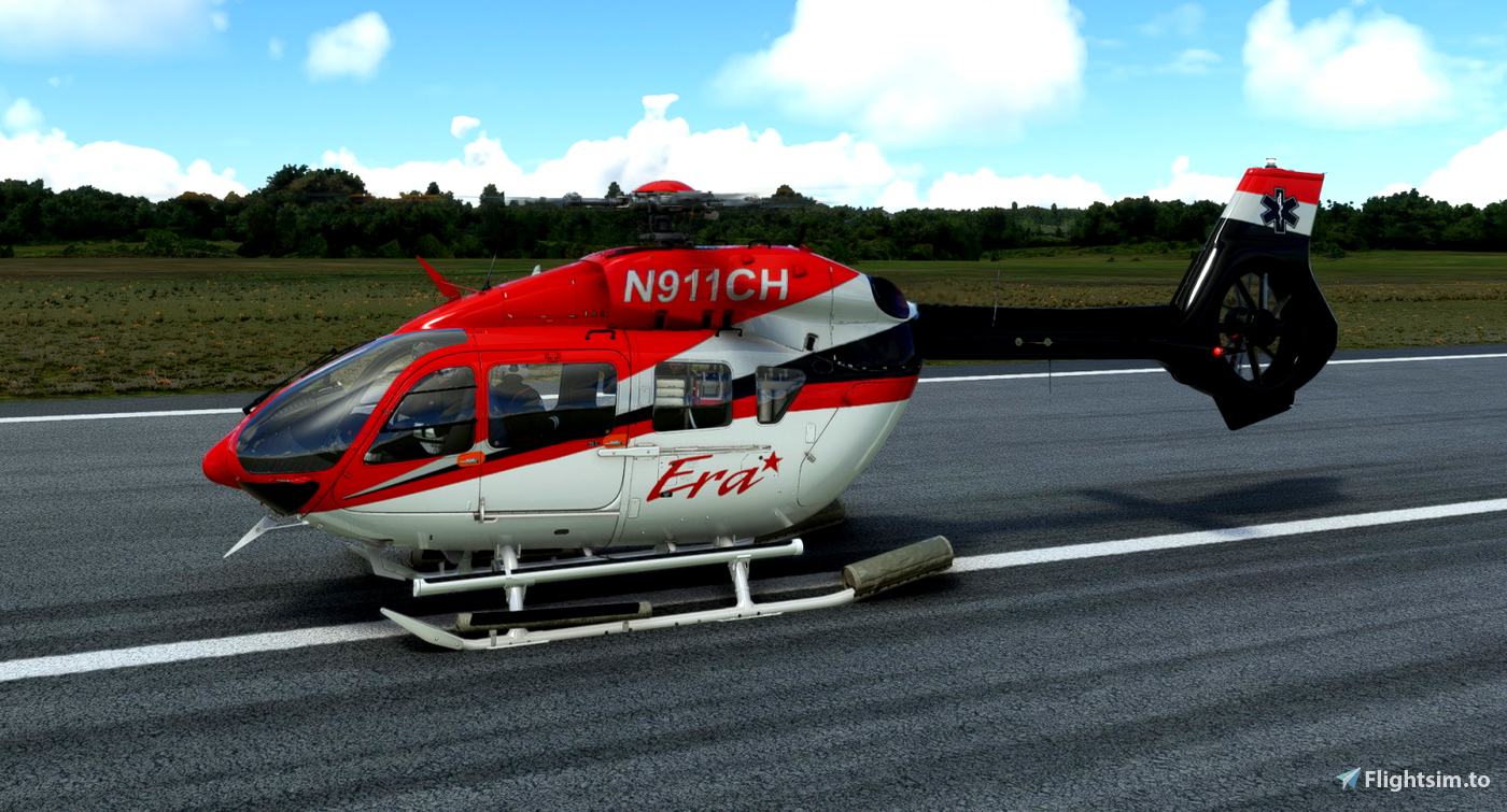 HPG H145 HEMS Action Pack ERA Helicopters HEMS Livery for Microsoft ...