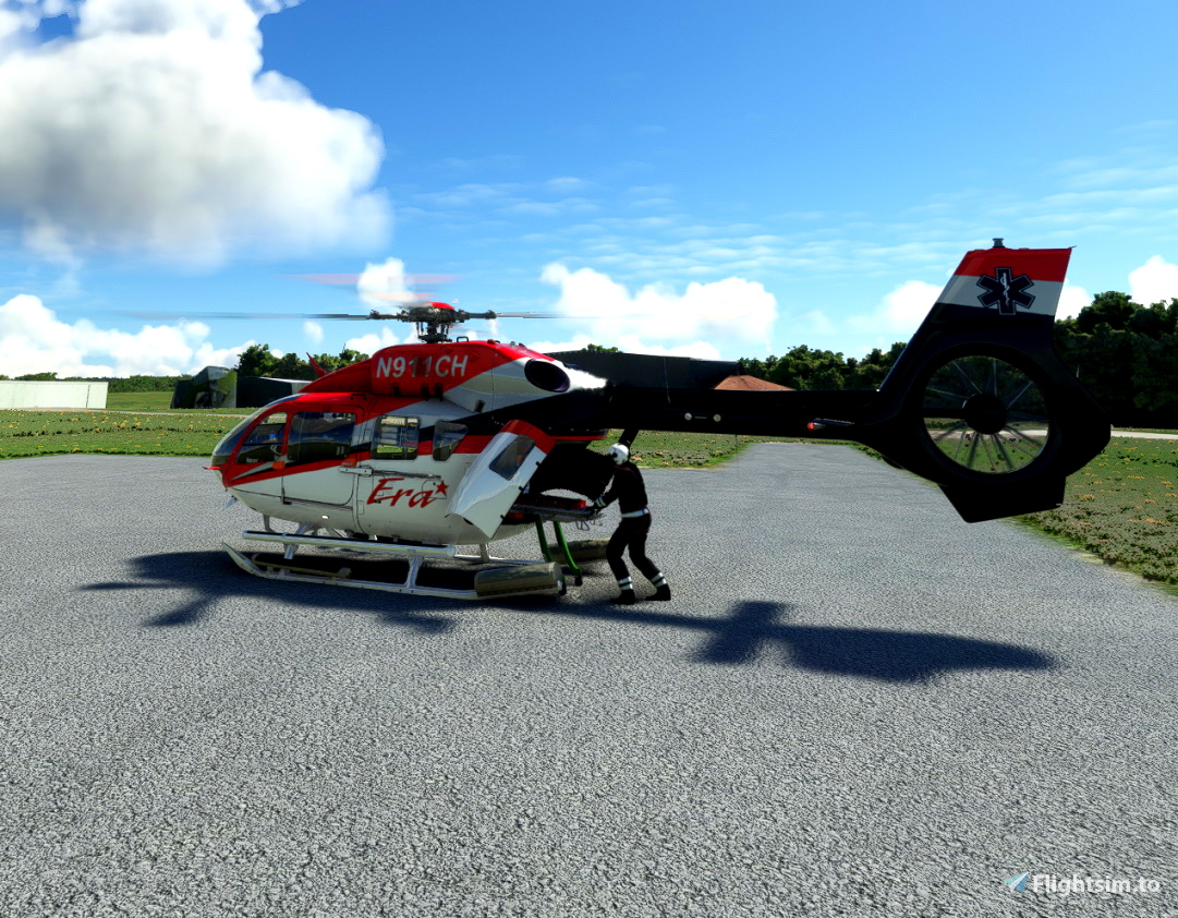 HPG H145 HEMS Action Pack ERA Helicopters HEMS Livery for Microsoft ...