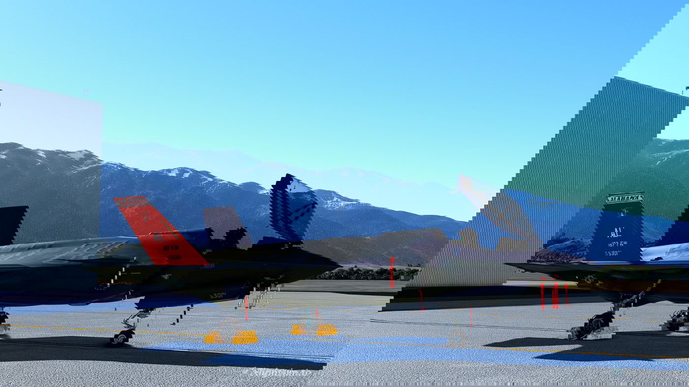 Indiafoxtecho F-35A Lightning II - 187th Fighter Wing Alabama ANG for ...