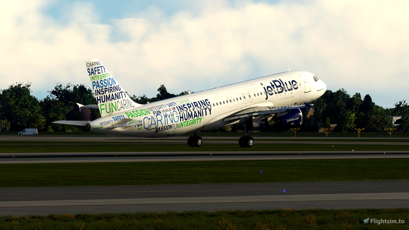 JetBlue "Bluemanity" [8K] - Fenix A320 for Microsoft Flight Simulator ...