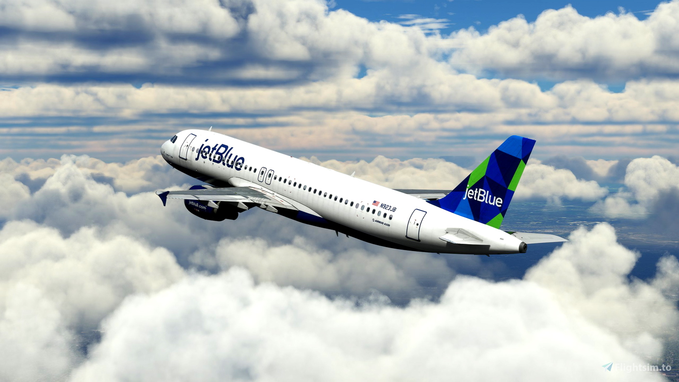 JetBlue "Prism" [4K] - Fenix A320 for Microsoft Flight Simulator | MSFS