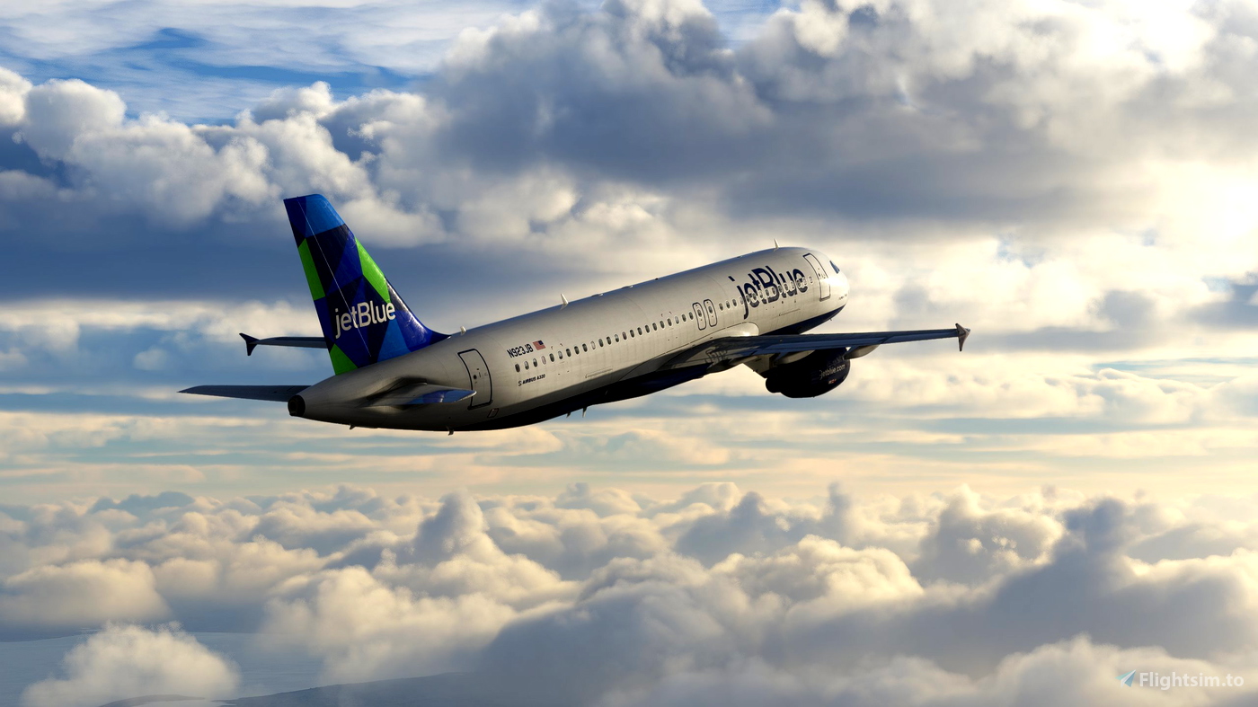 JetBlue "Prism" [4K] - Fenix A320 for Microsoft Flight Simulator | MSFS