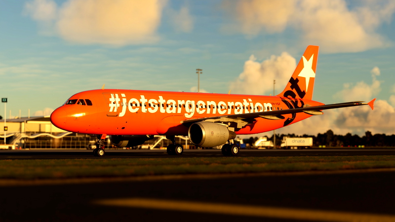 Fenix Jetstar 'Jaffa Jet' VH-VGF 8K & 4K with Interior for Microsoft ...