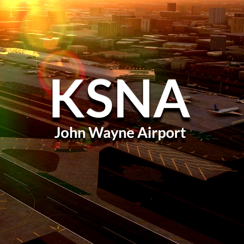 UK2000 Scenery - John Wayne - Santa Ana Airport (KSNA) for MSFS