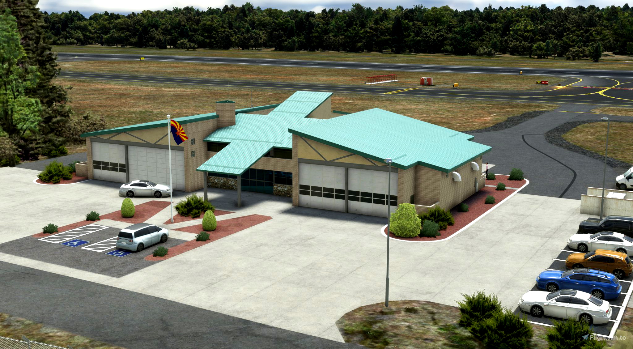 UK2000 Scenery | KFLG - Flagstaff for MSFS