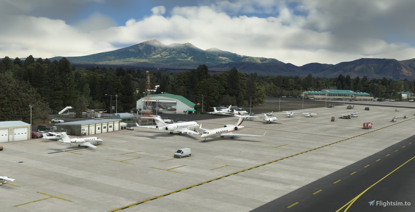 UK2000 Scenery - KFLG - Flagstaff for Microsoft Flight Simulator | MSFS