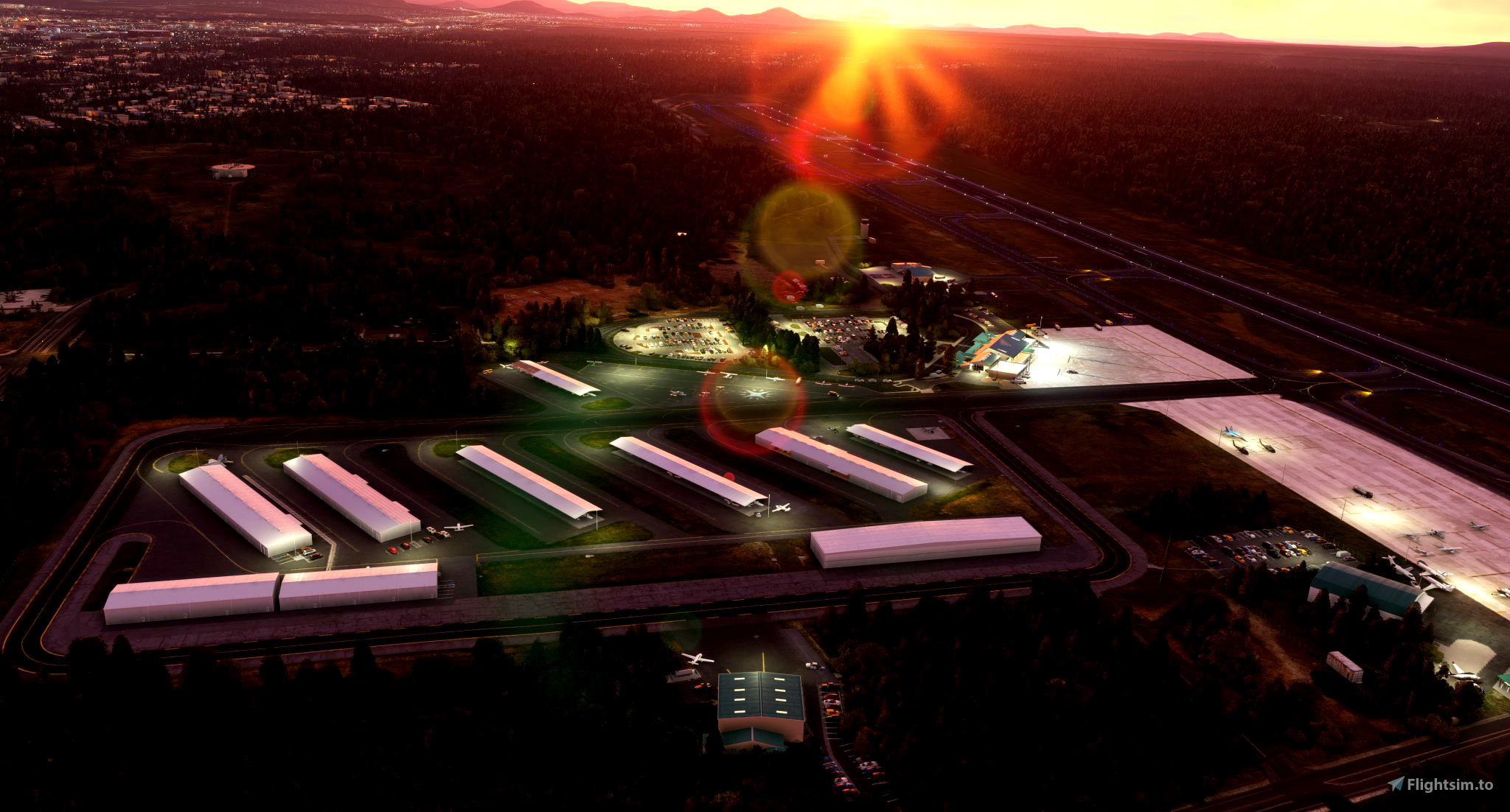 UK2000 Scenery | KFLG - Flagstaff for MSFS